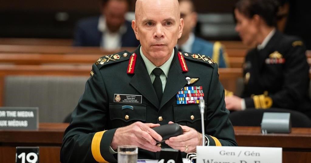 Canada's chief of the defence staff Gen. Wayne Eyre plans to retire ...