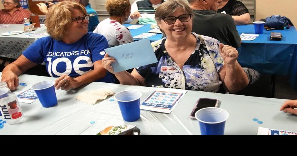 'Biden Bingo': The president's campaign adapts a classic game to ...