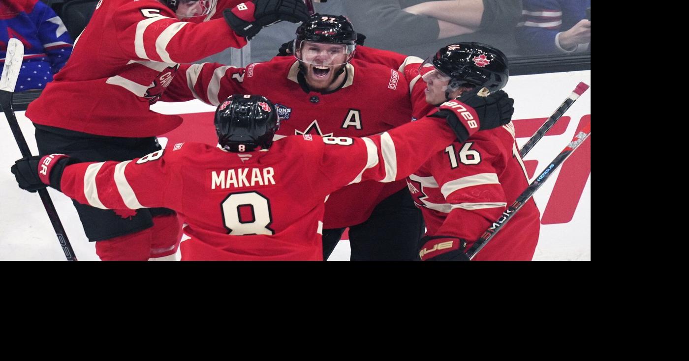 McDavid plays hero as Canada downs U.S. 3-2 in OT to win 4 Nations Face ...