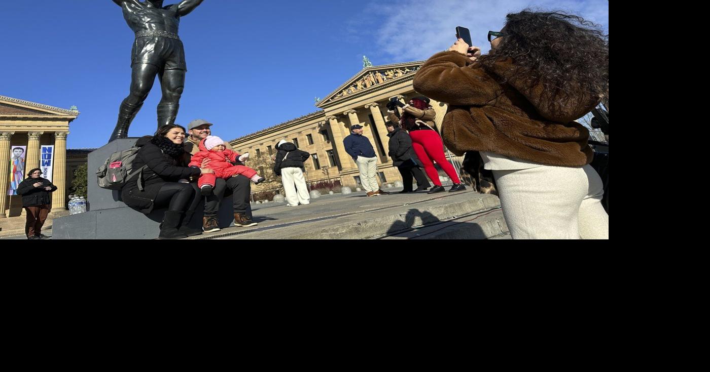 Philadelphians channel their inner Italian Stallion at Rocky and Adrian ...