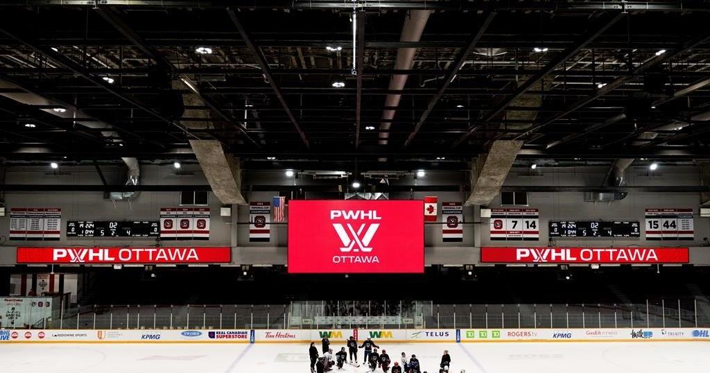 Ottawa PWHL team happy to hit ice for first practice at TD Place ...