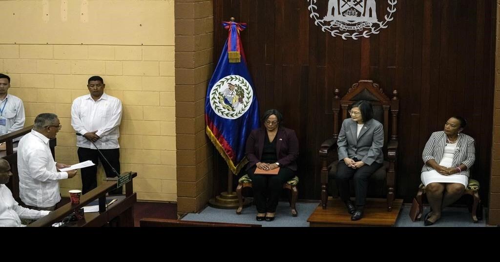 Belize, Guatemala reaffirm Taiwan ties during Tsai visit | World News ...
