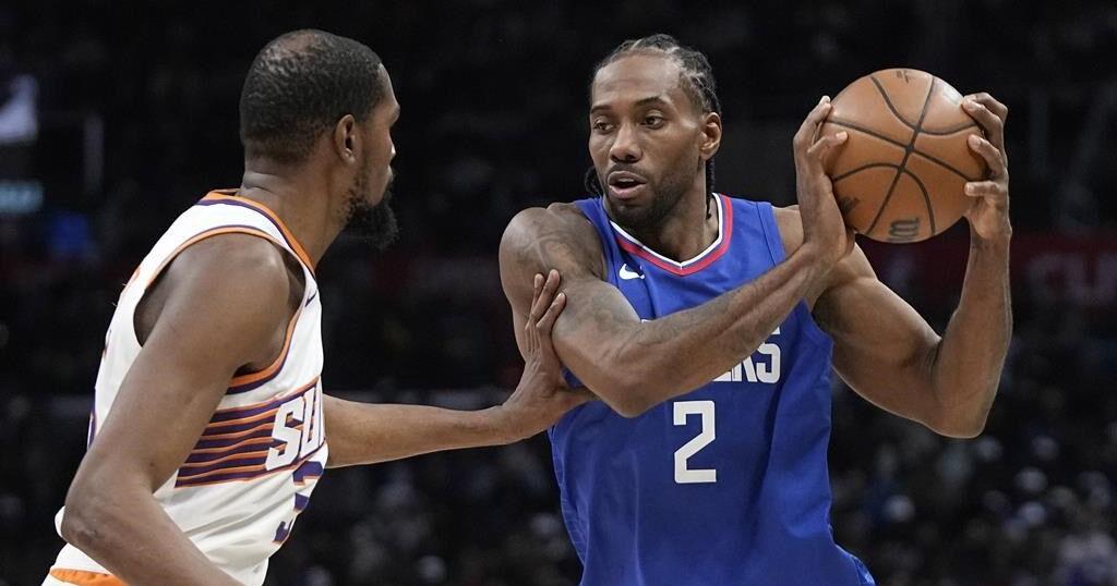 Clippers sign 2-time NBA Finals MVP Leonard to a 3-year extension worth ...