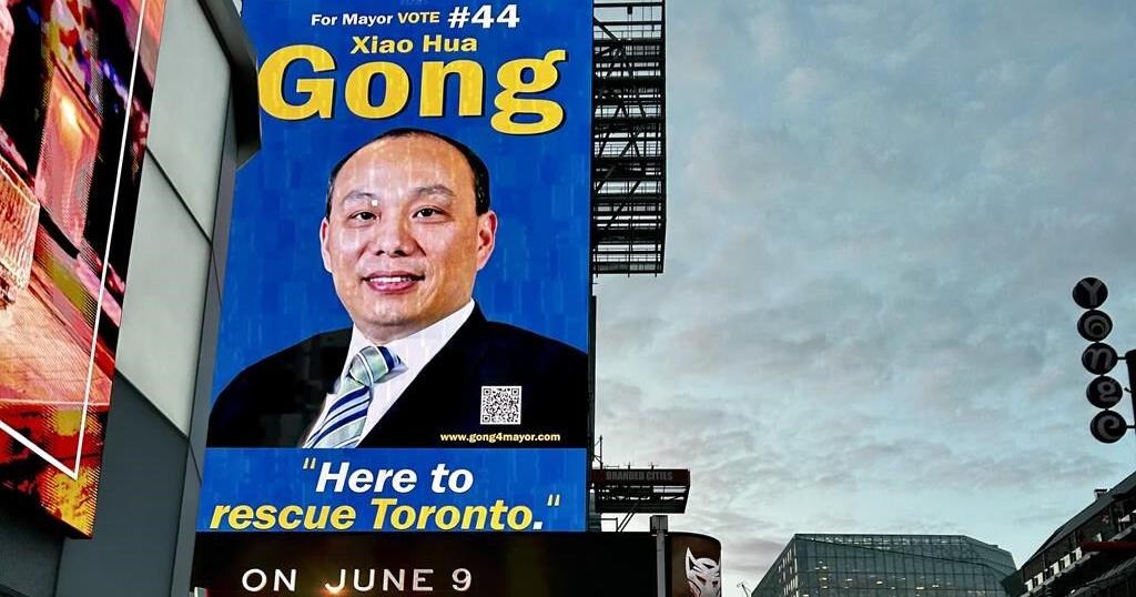 'Here to rescue Toronto': Questions surround Gong's mayoral campaign ...
