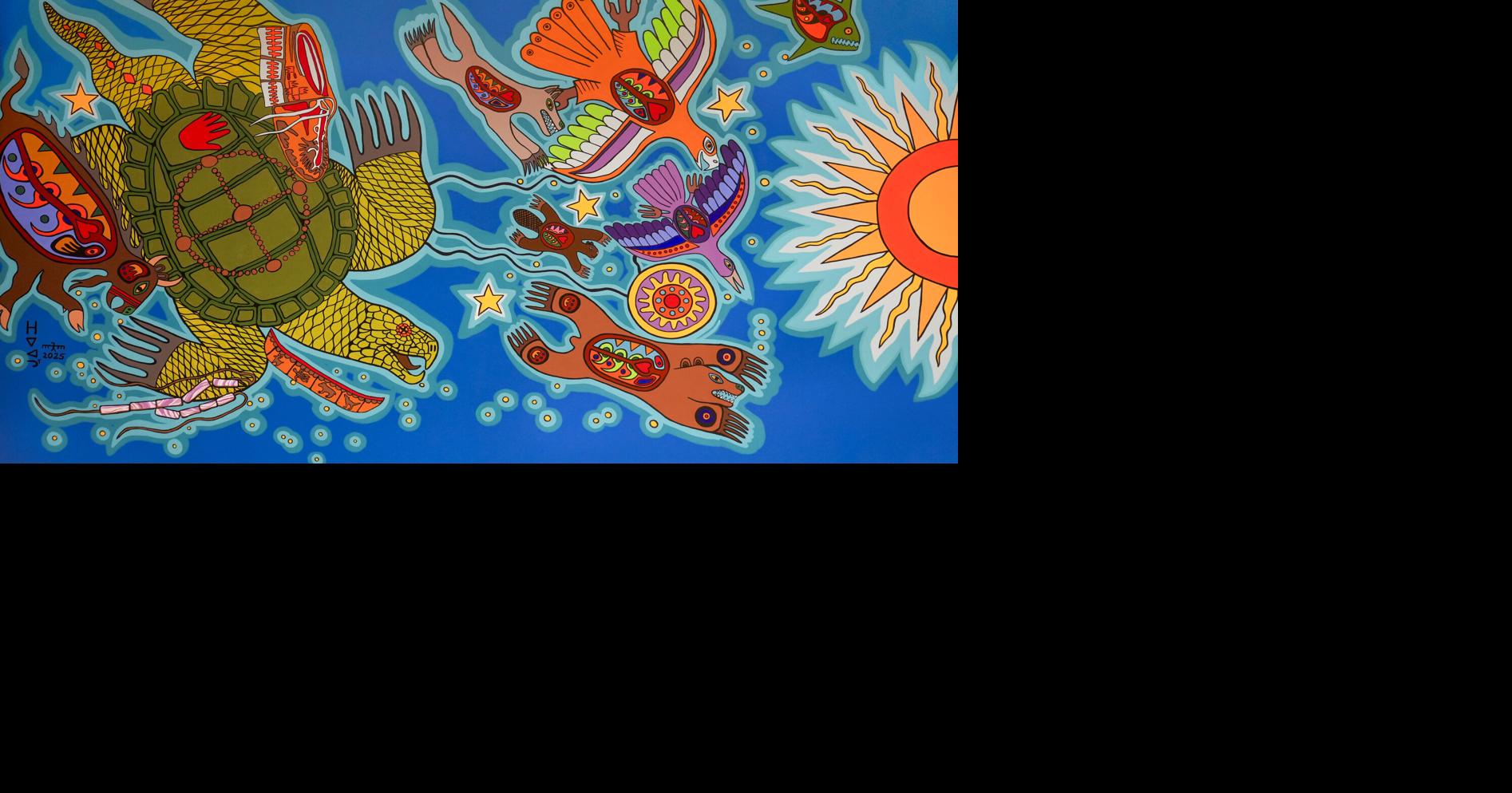 UFCW Canada and Moccasin Identifier unveil mural in recognition of ...