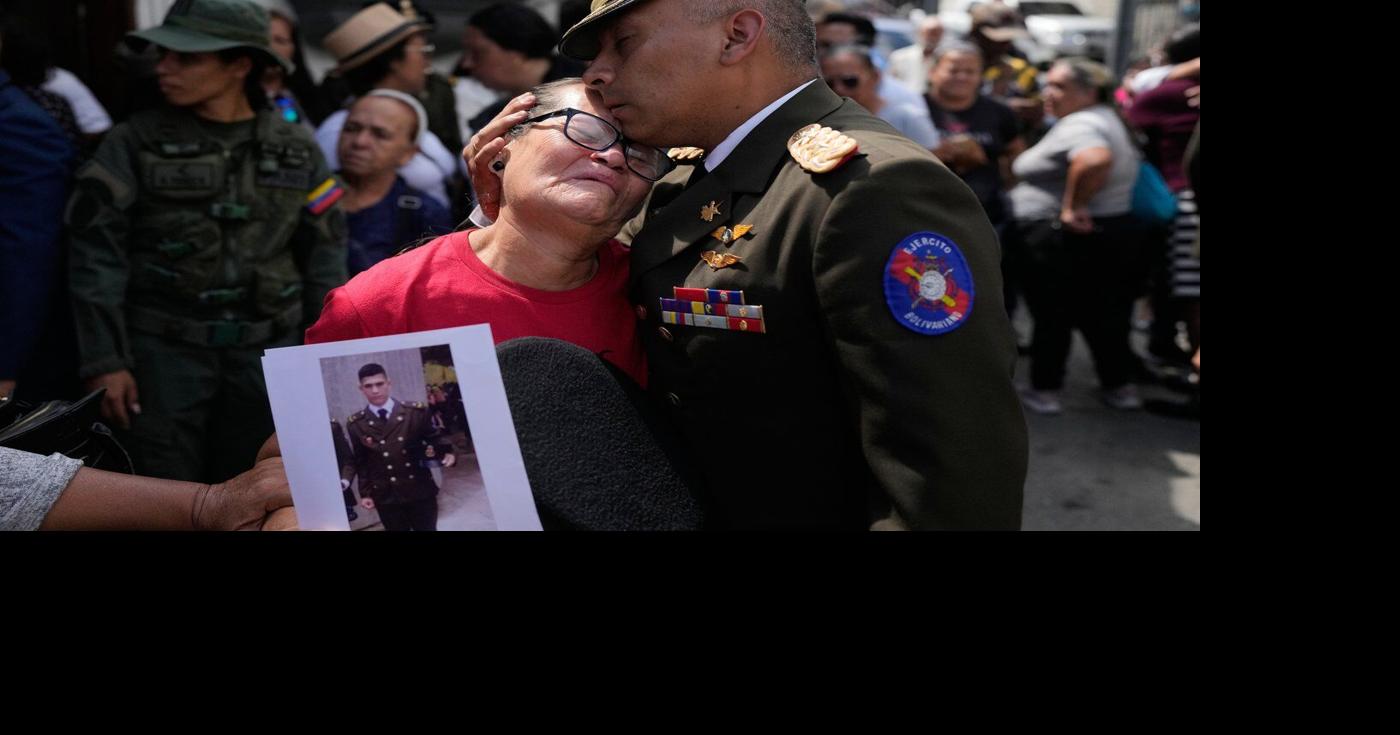 Venezuela's military buries soldiers killed in US operation to capture ...