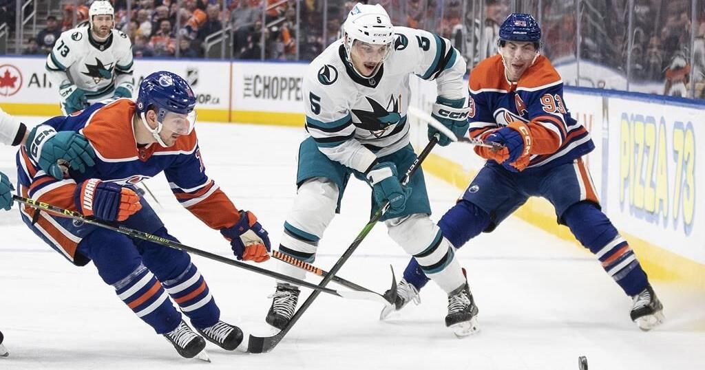 Maple Leafs deal Timothy Liljegren to Sharks for Matt Benning, draft ...