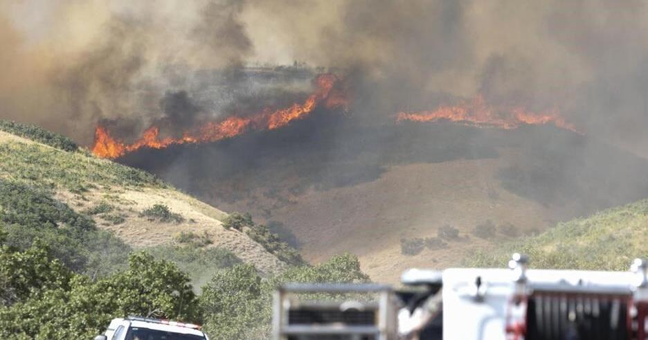 Salt Lake City wildfire prompts mandatory evacuations uphill from Utah ...