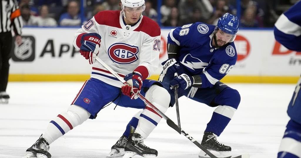 Lightning edge Canadiens 4-3 as de Haan ends 46-game goal drought ...