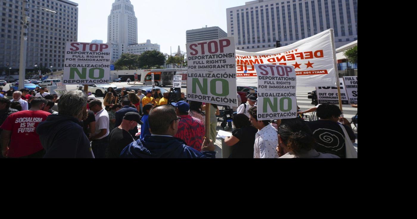 Federal authorities arrest dozens for immigration violations across Los ...