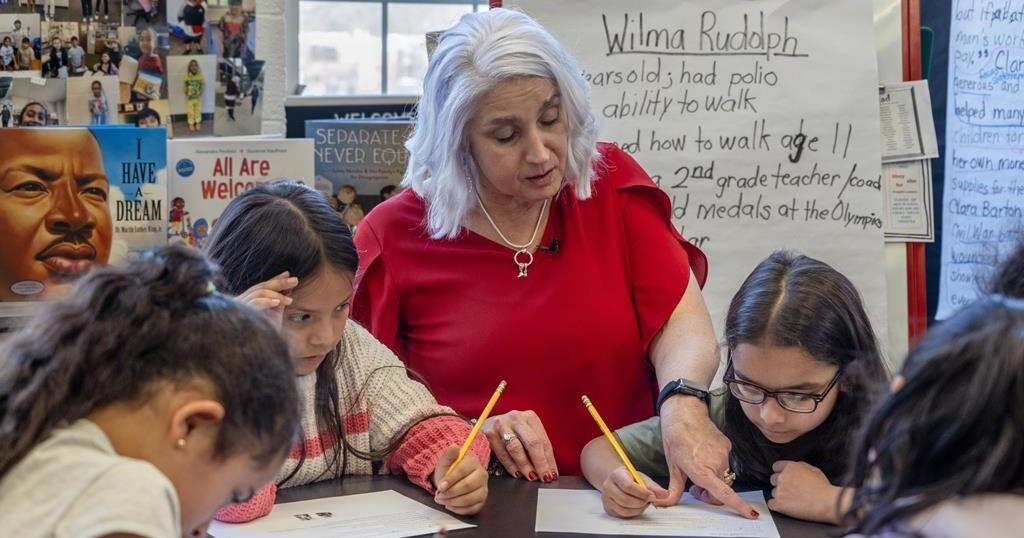 Jill Biden says the nation's top teachers will be recognized at their ...