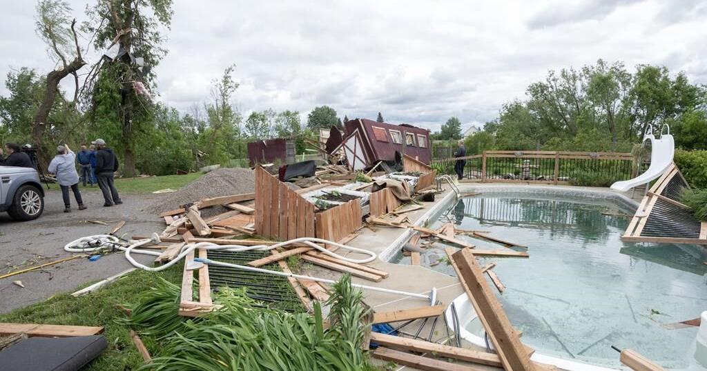 Environment Canada says winds reached 155 km/h in destructive Quebec ...