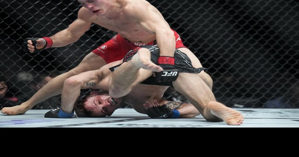 Canadian Brad Katona uses ground skills to earn decision win on UFC ...