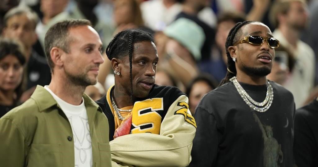 Travis Scott is released from police custody after arrest over a Paris ...