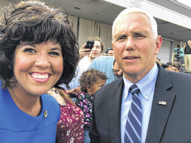 Carroll woman gives supervisors the business, meets VP | Local News ...