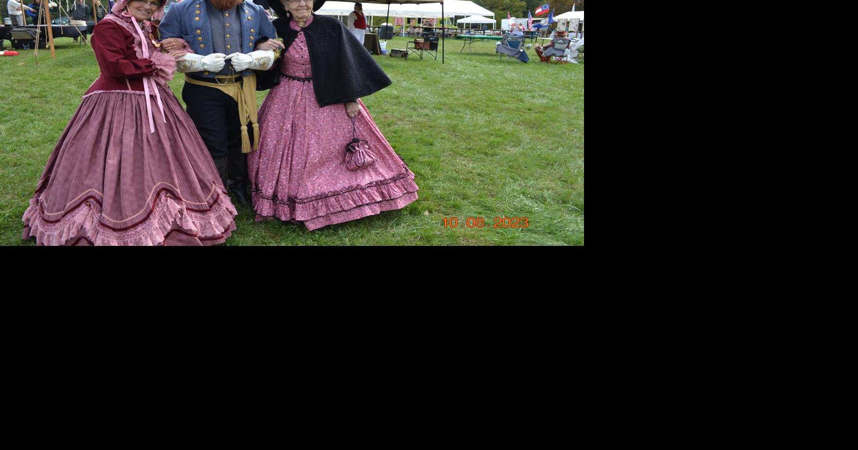 DOC chapter attends Civil War Encampment at Stuart's birthplace | News ...