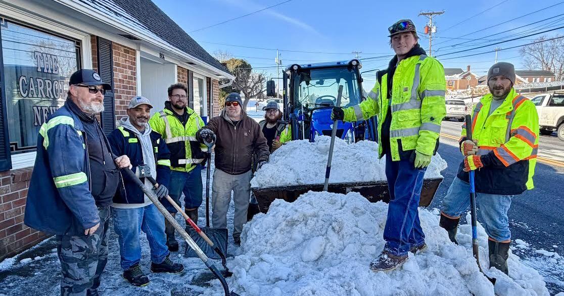 Public works crew digs Hillsville out after winter storms | Highway ...