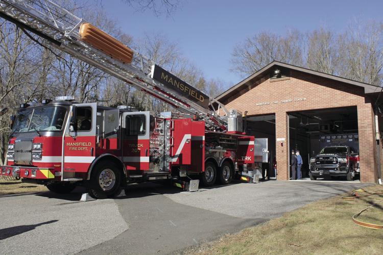 ‘Key Step Forward’: Mansfield celebrates new truck 207, ‘Quint’ | News ...