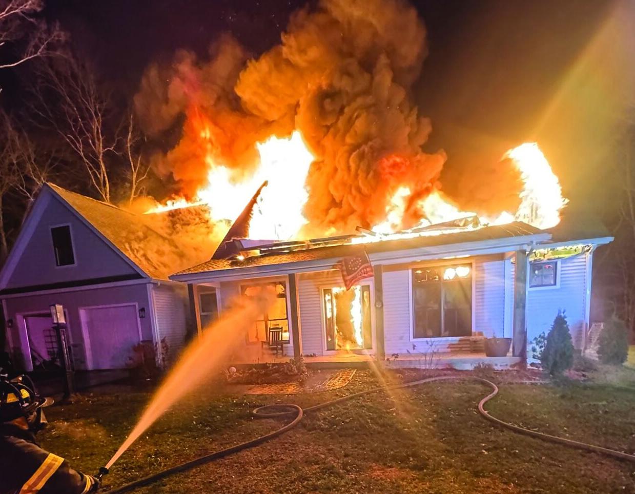 Local fire departments respond to Colchester fire | News | thechronicle.com