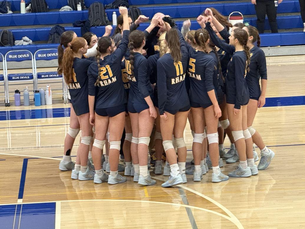 RHAM girls volleyball sweeps Sacred Heart Academy, advances to third ...