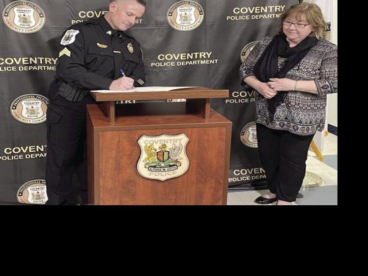 Coventry swears in new police sergeant | News | thechronicle.com