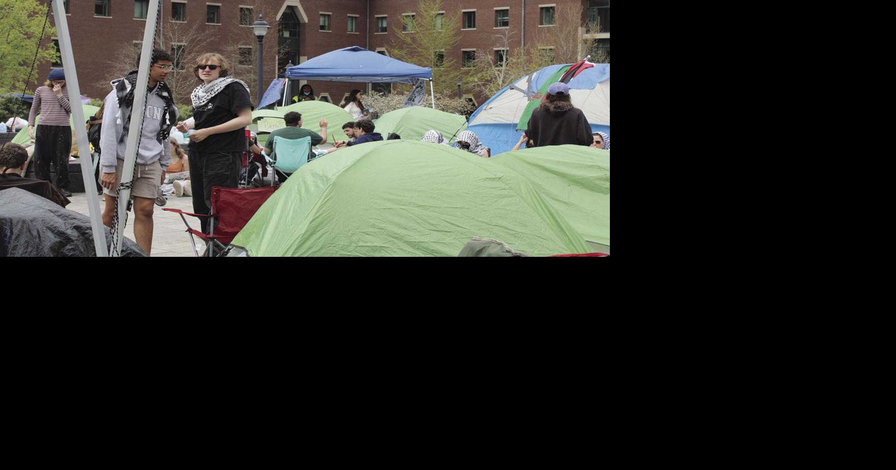 UConn takes down protesters’ tents | News | thechronicle.com