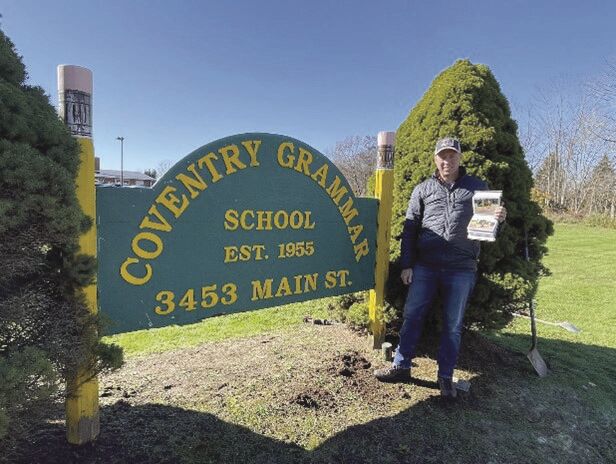 Historic Coventry sign is replaced | News | thechronicle.com