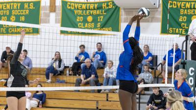 Coventry girls volleyball defeats Immaculate in four sets to advance to ...