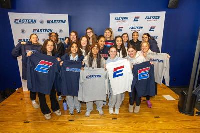Eastern unveils new athletics logo with the emergence of women's flag ...