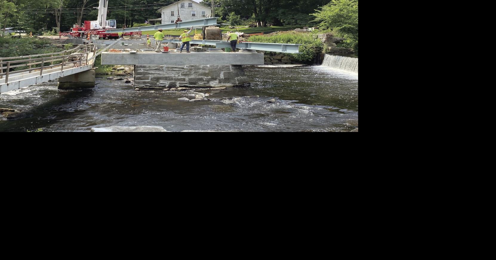 Hop River Bridge under construction | News | thechronicle.com