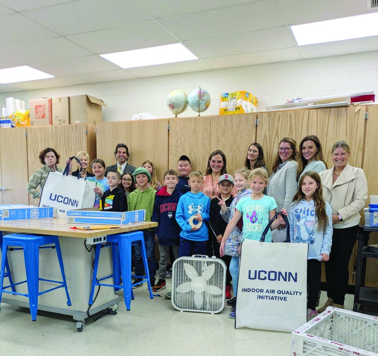Coventry Public Schools partners with UConn Indoor Air Quality ...