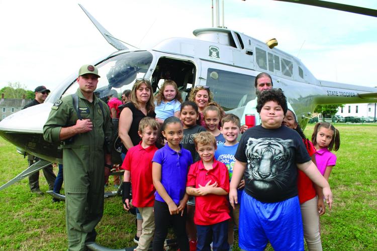 ‘Really Something Neat’: Natchaug School students welcome helicopter ...