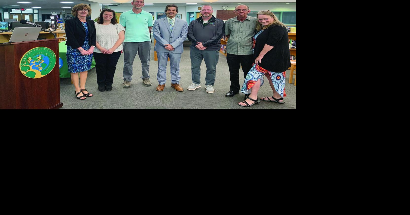 Longtime Coventry public schools staff recognized during meeting | News ...