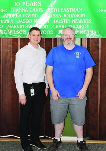 Corry Manufacturing recognizes employees reaching milestone years ...