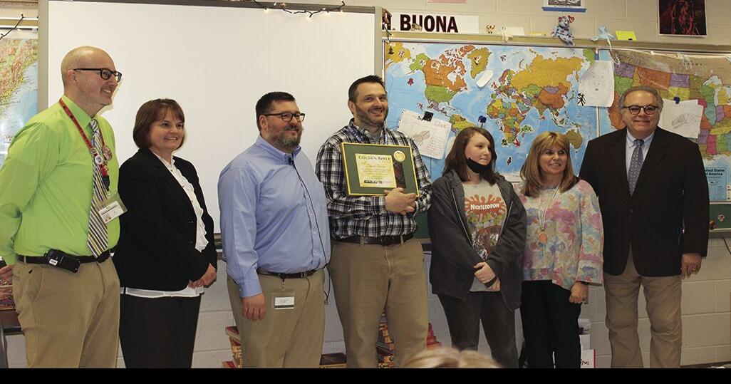Corry history teacher earns Golden Apple Award | News | thecorryjournal.com