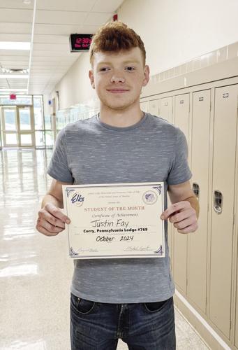 Elks October Student of the Month | Hometown News | thecorryjournal.com