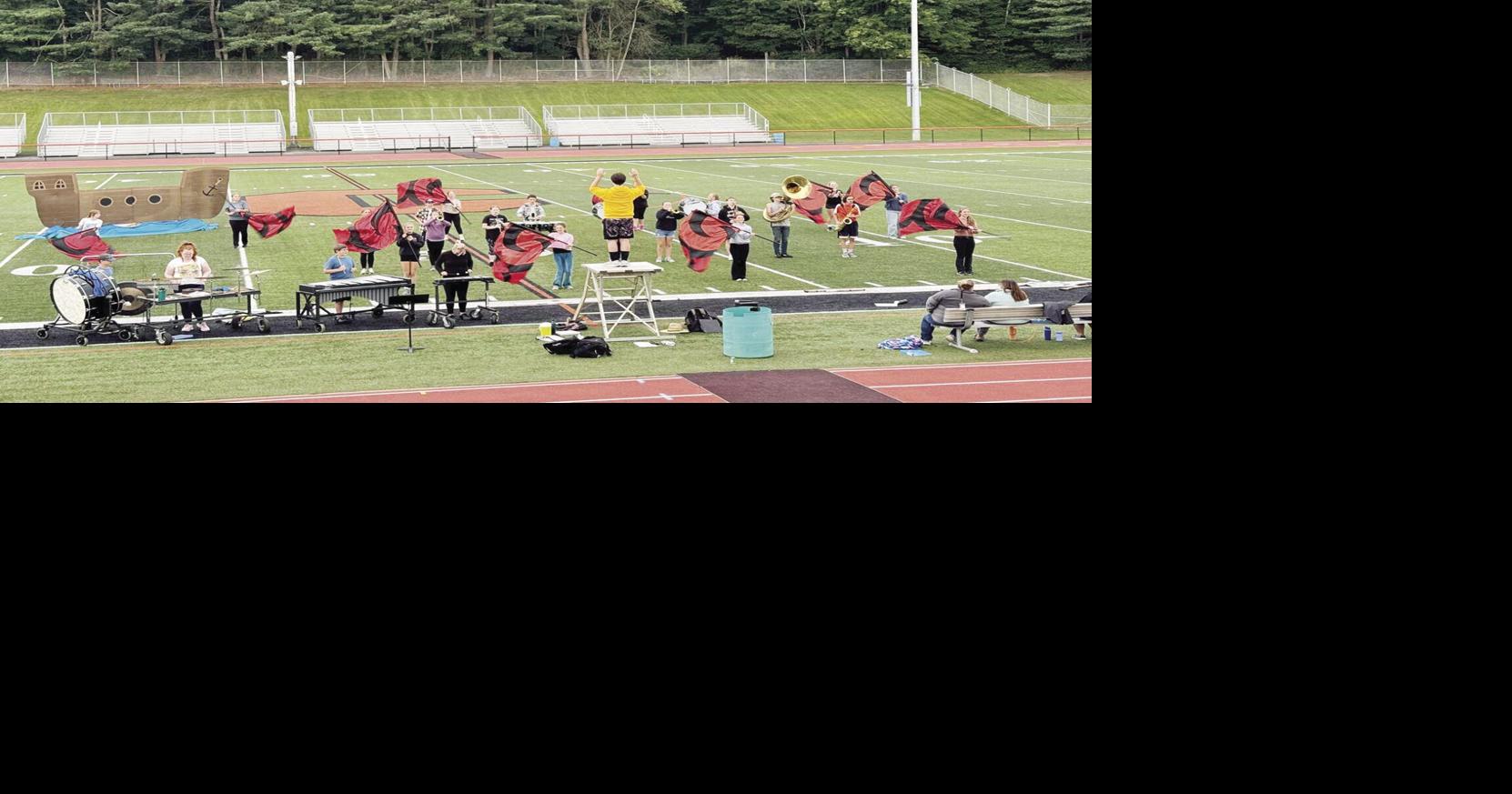 Corry marching band provides first look at new themed show | News ...