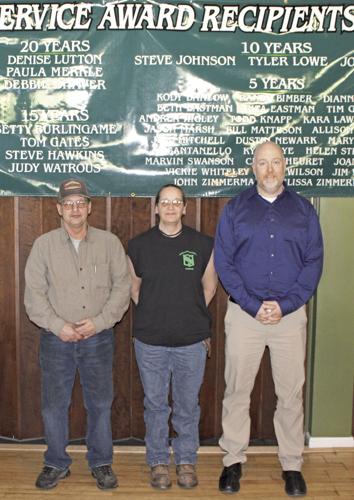 Corry Manufacturing Co. recognizes numerous employees for years of ...