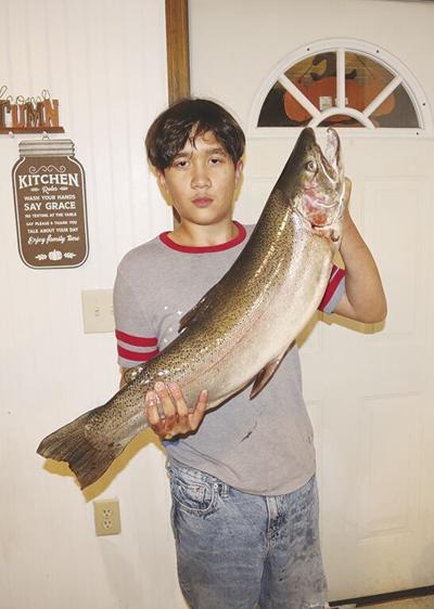 Lands big steelhead | Sports | thecorryjournal.com