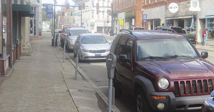 Parking meters to stay bagged for now | North East News Journal ...