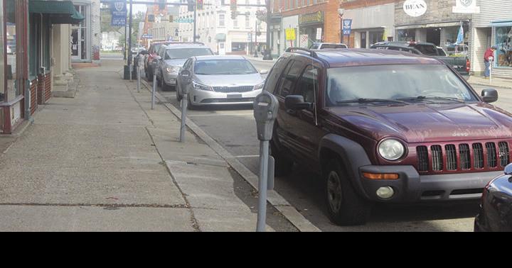 Parking meters to stay bagged for now | North East News Journal ...