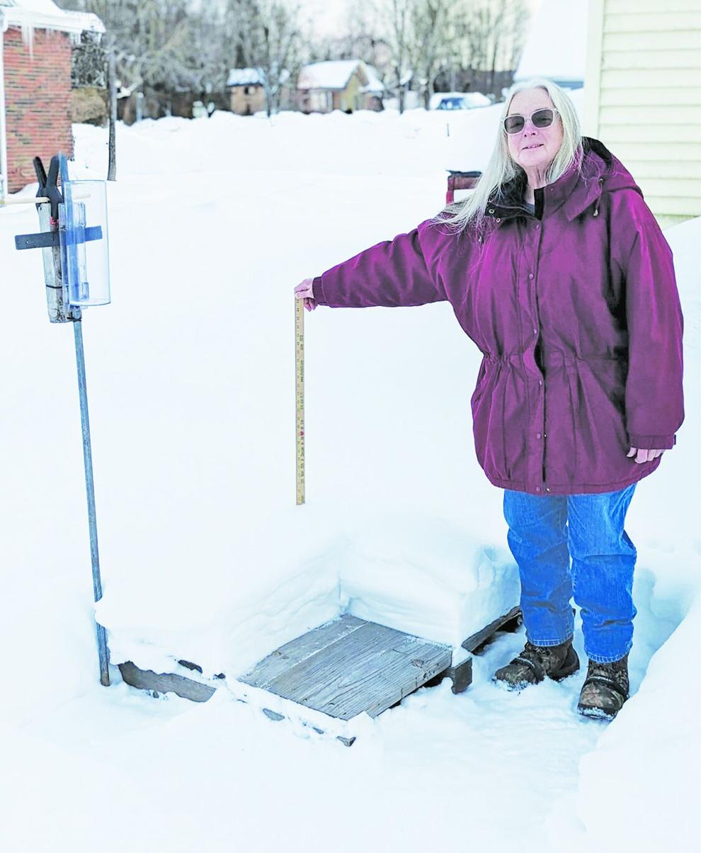 Corry resident, trained weather tracker to report official snowfall ...