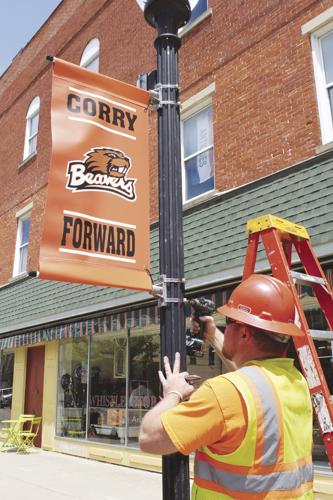 Corry banners paint orange, black pride through city's downtown | News ...