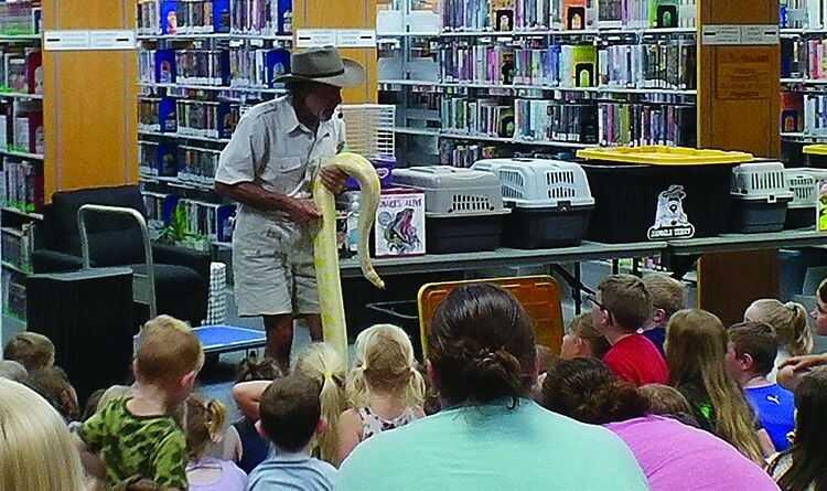 Jungle Terry attracts large crowd at Corry Public Library | News ...