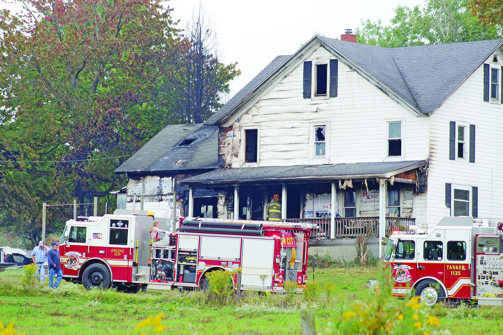 Sunday garage fire spreads to house; crews return Monday | News ...