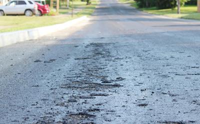Tar bleeding through surface of Corry roads | News | thecorryjournal.com