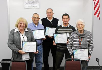 Corry school board members recognized for years of service | News ...