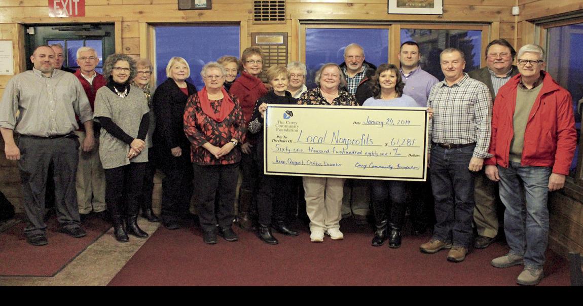 Corry Community Foundation recognizes grant recipients at reception ...