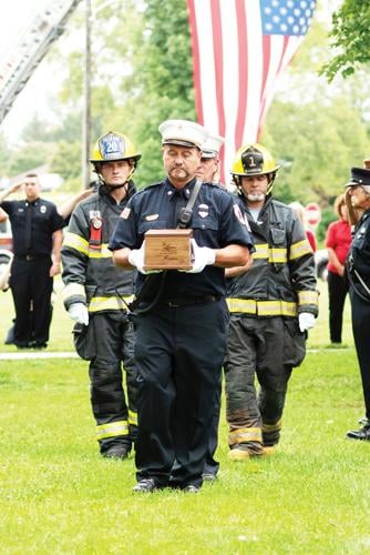 Firefighter Shawn Giles honored with funeral service at Gravel Pit Park ...