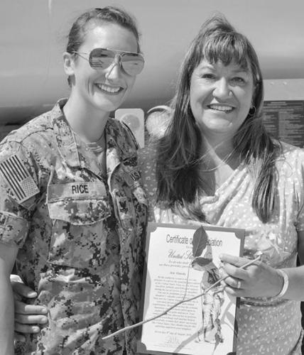 Home Again - Parents proud after daughter re-enlists for third term in ...